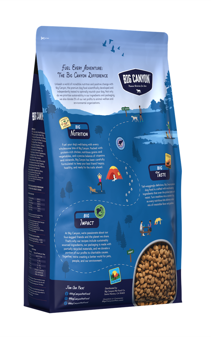 Chicken Kibble for Dogs: Multigrain Recipe | Big Canyon – Big Canyon ...